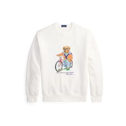 Polo Ralph Lauren Sweatshirt Herren Gr&ouml;&szlig;e M indigo / orange / wei&szlig;