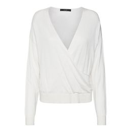 V&eacute;ro Moda Vero Moda Pullover 'SILKY' Damen Gr&ouml;&szlig;e M wei&szlig;