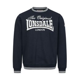 Lonsdale Sweatshirt 'Clifton' Herren Gr&ouml;&szlig;e XXL navy / wei&szlig;