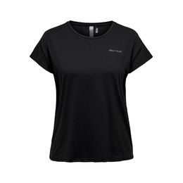 Only Play Curvy Performance Shirt 'Aubree' female size 6XL/7XL Black / White