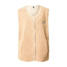 Karo Kauer Weste Damen Gr&ouml;&szlig;e S/M beige