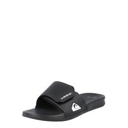 Quiksilver Pantolette 'Bright Coast' Herren Gr&ouml;&szlig;e 47 schwarz / wei&szlig;