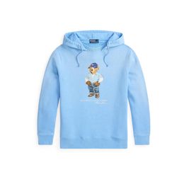 Polo Ralph Lauren Sweatshirt Herren Gr&ouml;&szlig;e L hellblau / dunkelblau / braun / wei&szlig;
