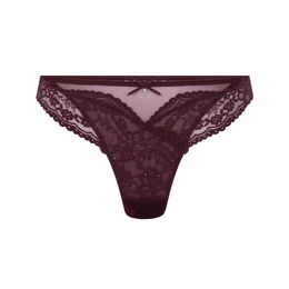 Hunkem&ouml;ller Hunkem&ouml;ller String 'Isadora' Damen Gr&ouml;&szlig;e L aubergine