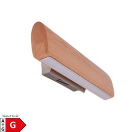 N&auml;ve N&auml;ve LED Wandleuchte "RONDO" L: 35cm braun