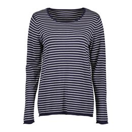 Blue Seven Pullover Damen Gr&ouml;&szlig;e L navy / wei&szlig;