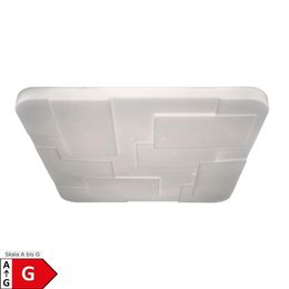 N&auml;ve N&auml;ve LED / CCT Deckenleuchte "LUXOR" L/B: 54cm Kristalleffekt