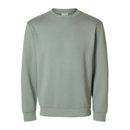 Selected Sweatshirt 'SLHManuel' Herren Gr&ouml;&szlig;e M pastellgr&uuml;n