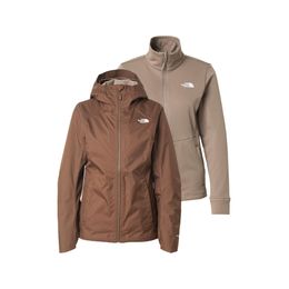 The North Face Outdoorjacke 'Quest' Damen Gr&ouml;&szlig;e L braun / wei&szlig;