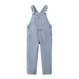 Mango Kids Latzjeans 'DUNGAREES OCEAN' Jungen Gr&ouml;&szlig;e 86 blue denim