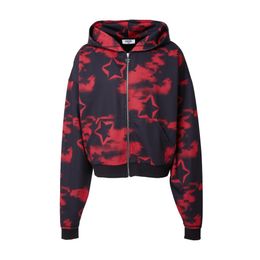 SHYX Sweatjacke Damen Gr&ouml;&szlig;e XS anthrazit / rot