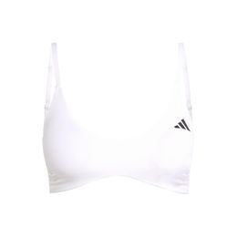 Adidas Performance Sport-BH 'OPTIME ESSENTIALS' Damen Gr&ouml;&szlig;e S wei&szlig;