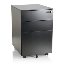hjh OFFICE Rollcontainer COLOR OS I Stahl