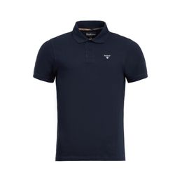 Barbour Poloshirt Herren Gr&ouml;&szlig;e S navy / wei&szlig;