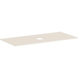 Hansgrohe Xevolos E Konsole 54330780 1180 x 550 mm, sandbeige matt, Ausschnitt mittig