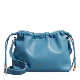 A.P.C. Hobo Bags - Sac Ninon Mini - Gr. unisize - in Blau - f&uuml;r Damen