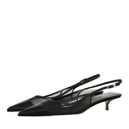 SAINT LAURENT Pumps & High Heels - Mesh Slingsback Pumps - Gr. 37 (EU) - in Schwarz - f&uuml;r Damen