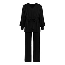Elara Loungewear female Black size Onesize