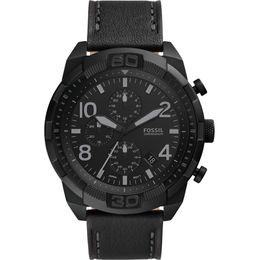 Fossil Analog Watch male Black size One Size