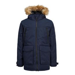 Jack & Jones Jack & Jones Junior Winter Jacket 'Craft' boy Blue size 140