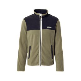 Napapijri Fleece Jacket 'DERGANA' male Green size M