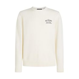 K by KARL LAGERFELD Karl Lagerfeld Sweater 'C&Atilde; ́te D'Azur' male White size XS