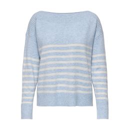 Only Pullover 'ONLGLORY' Damen Gr&ouml;&szlig;e XL hellblau / wei&szlig;