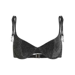 K by KARL LAGERFELD Karl Lagerfeld Bikini Top female Black size XL
