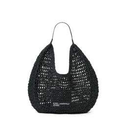 KARL LAGERFELD JEANS Shopper 'Sommerliche Hobo' female Black size One Size