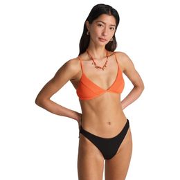 Billabong Bikinitop 'Summer High Charlie' Damen Gr&ouml;&szlig;e 80 gold / orange