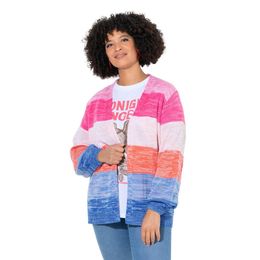 Angel of Style Knit Cardigan female Blue, Orange, Pink size 50-52