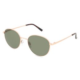 Fielmann BD 600 SUN CL BO | Unisex-Sonnenbrille | Fassung: Vollrand, Panto, Edelstahl, Rosegold Gl&auml;nzend | Glasfarbe: G15