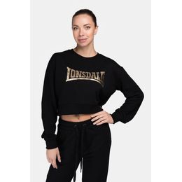 Lonsdale Sweatshirt 'Culbokie' female Black size M