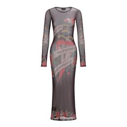 Ed Hardy Dress 'Death Before Dishonor' female Brown size XS