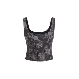 Ed Hardy Top female Grey size L