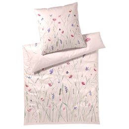 Bettw&auml;sche Eleganteros&eacute;, Mako-Satin, Obermaterial: 100% Baumwolle, Bettw&auml;sche, "Highlife", angenehmes Hautgef&uuml;hl