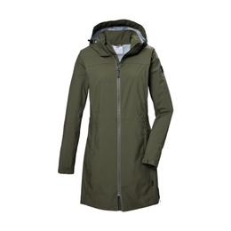 G.I.G.A. by Killtec Damen Softshellparka "GS 76 WMN SFTSHLL PRK", gr&uuml;n, Gr. 40, G.I.G.A. DX BY KILLTEC, Oberstoff: Oberseite: 100% Polyester, R&uuml;ckseite: 100% Polyester,