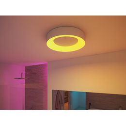 Paulmann Deckenleuchte "Casca", 1, &Oslash; 40cm H: 7,1cm, 1 Stk., bunt, Wohnzimmer, Leuchten, dimmbar