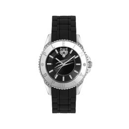 Plein Sport Damen Luxusuhr "Glam"0270, schwarz, silber, Armbanduhren