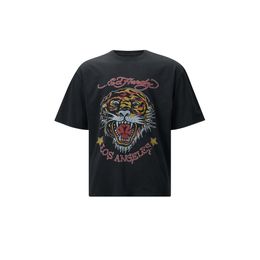 Ed Hardy Shirt 'La-Tiger' male Black size XL