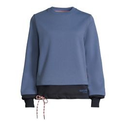 SALZHAUT Damen Sweatshirt "Sweatshirt SAGESP&Ouml;NE", blau, Gr. XS, Obermaterial: 80% Baumwolle CO. 20% Polyester PES., Sweatshirts