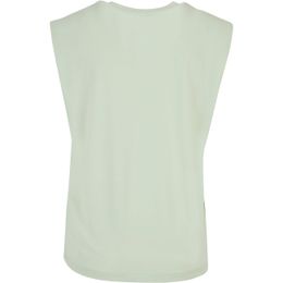 Urban Classics Damen Tanktop "Urban Classics Damen Ladies Modal Padded Shoulder Tank"lightmint, Gr. XS, unifarben, 77% Modal, 23% Polyester, Tops
