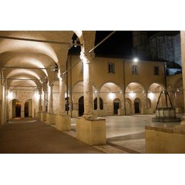 papermoon Fototapete "Schloss", B/L: 5m x 2,8m, Bahnen: 10 Stk., bunt, Schlafzimmer, Tapeten