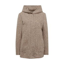 GOLDNER Damen Winterjacke "Unentbehrliche Boucle-Jacke mit feinen Details", beige, Gr. 46, Obermaterial: 100% Polyester PES., Jacken, Ohne