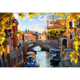 papermoon Fototapete "Venedig", B/L: 5m x 2,8m, Bahnen: 10 Stk., bunt, Schlafzimmer, Tapeten