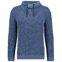 Ragman Herren Rollkragenpullover, blau, Gr. 6XL, 100% Baumwolle, Pullover