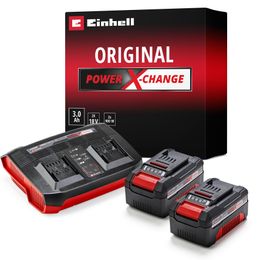 Einhell Akku Starter-Set "&raquo;PXC-Starter-Kit&laquo;", 18 V, rot, Akkumulatoren, 18 V, 3 Ah, inkl. Ladeger&auml;t