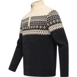 Ragwear Pullover Herren Gr&ouml;&szlig;e XXL beige / schwarz / wei&szlig;