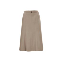 GOLDNER Damen A-Linien-Rock "Professlan-Rock - Tragekomfort der Extraklasse", beige, Gr. 38, Obermaterial: 70% Polyester PES. 25% Viskose CV. 5%