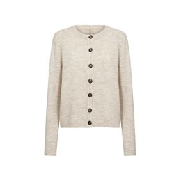 soyaconcept Damen Cardigan "Soya Concept Cardigan SC_ORLEAN"98058 light nougat melange, Gr. M, Obermaterial: 74% Polyacryl, 24% Polyester, 2%